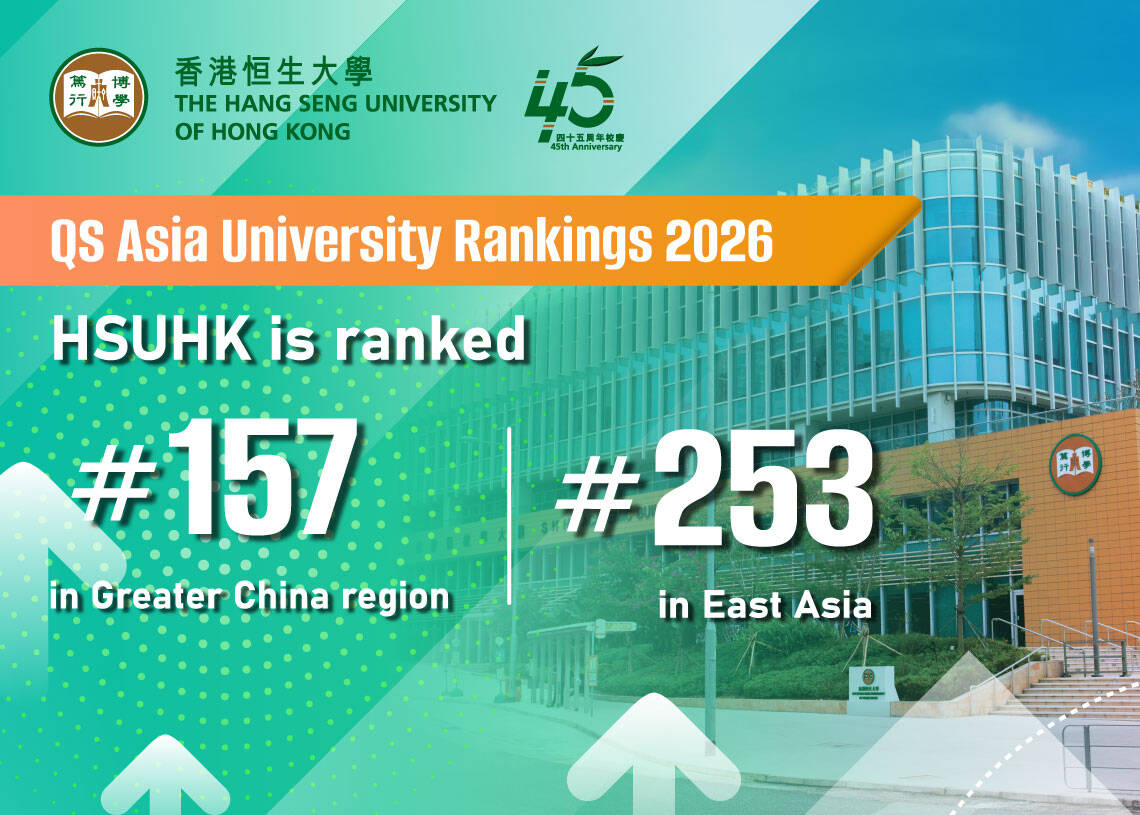 HSUHK climbs to new heights in QS Asia University Rankings 2026 ...